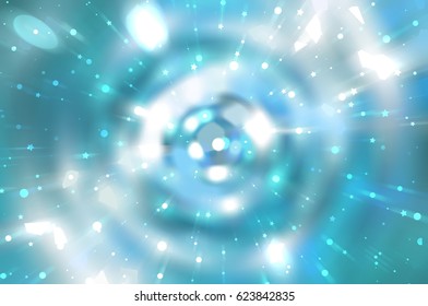 Abstract Blue Background Explosion Star Illustration Stock Illustration ...
