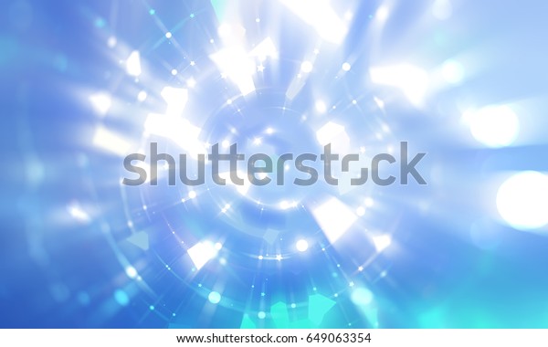 Abstract Blue Background Explosion Star Illustration Stock Illustration ...
