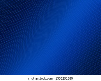 Abstract Blue Background Grid Lines Gradients Stock Illustration ...