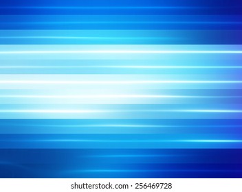 Abstract Blue Background Horizontal Lines Strips Stock Illustration ...