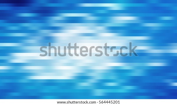 Abstract Blue Background Horizontal Lines Strips Stock Illustration ...