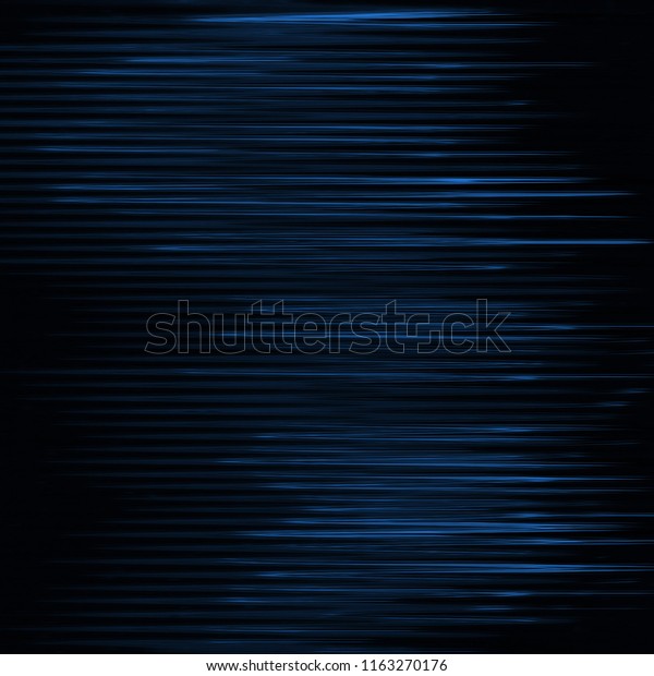 Abstract Blue Black Digital Screen Glitch Stock Illustration 1163270176 ...