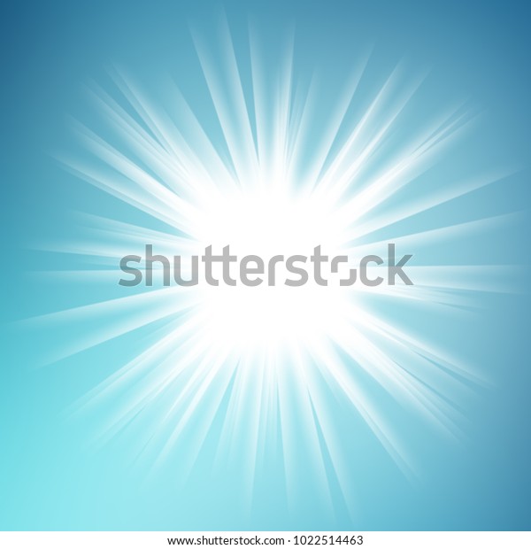 Abstract Blue Burst Background Stock Illustration 1022514463 | Shutterstock