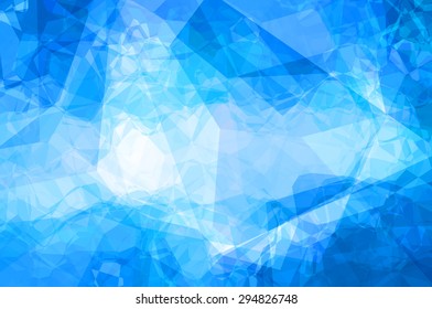 Abstract Blue Creative Background Stock Illustration 294826748 ...
