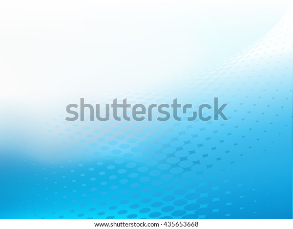 Abstract Blue Dot Design Background Template Stock Illustration ...