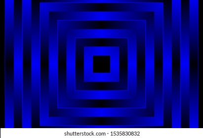 Abstract Blue Multiple Rectangle Illustration Stock Illustration ...
