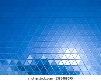 Abstract Blue Triangle Shape Background Stock Illustration 1393489895 ...