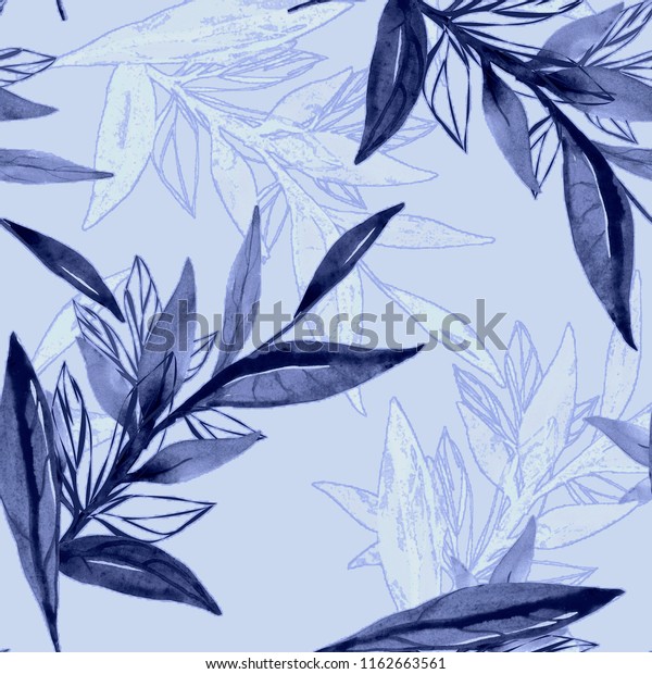 Abstract Branch Treeseamless Pattern Image Stock Illustration ...