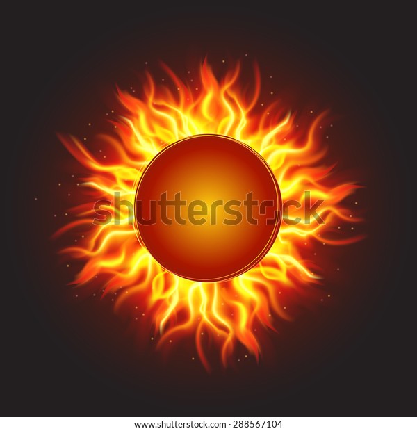 Abstract Burning Fire Circle Fire Sun Stock Illustration 288567104 Abstract Burning Fire Circle Fire Sun Stock Illustration 288567104