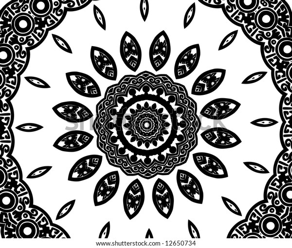 Abstract Bw Background Stock Illustration 12650734 | Shutterstock