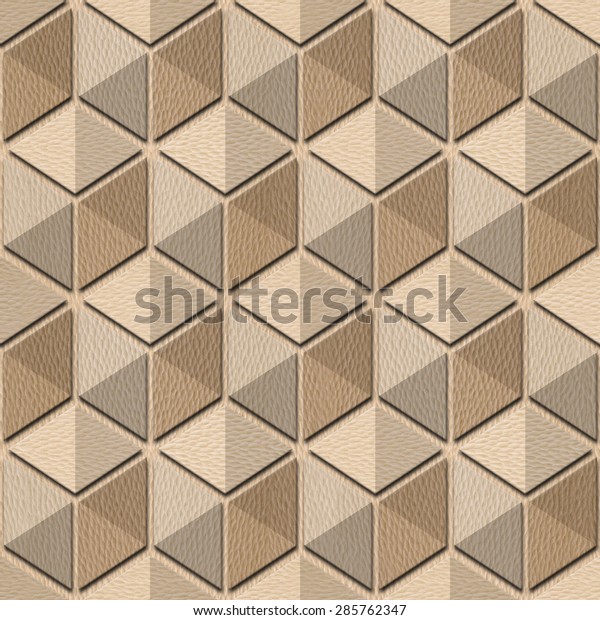 Abstract Checkered Pattern Wall Decorative Tiles Stock Illustration ...
