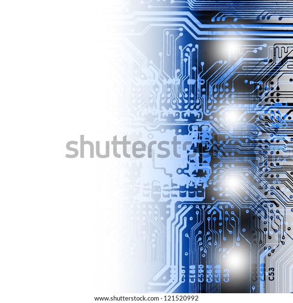 Abstract Circuit Background Scheme Stock Illustration 121520992 ...