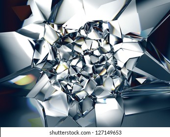 Abstract Clear Crystal Background Stock Illustration 127149653 ...