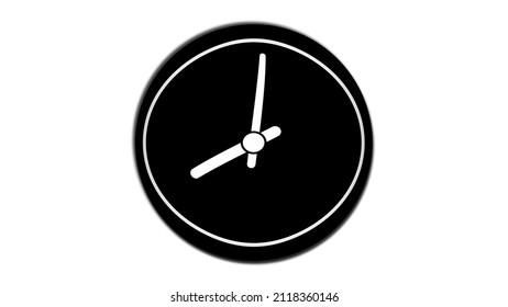 940 2d flat clock Images, Stock Photos & Vectors | Shutterstock
