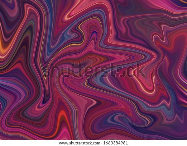 Abstract Color Flow Gradient Background Liquid Stock Illustration ...