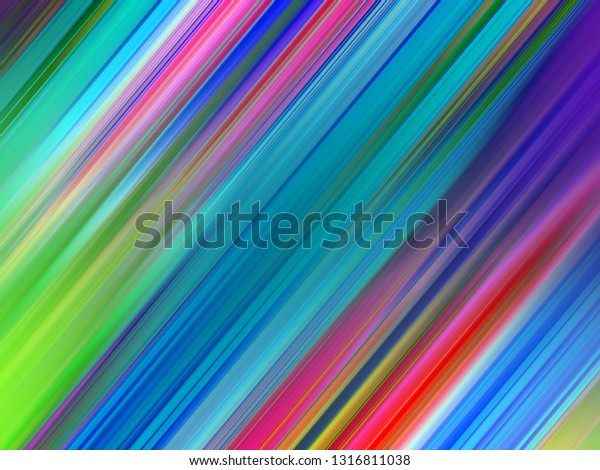 Abstract Colorful Slanting Lines Pattern Blurred Stock Illustration ...