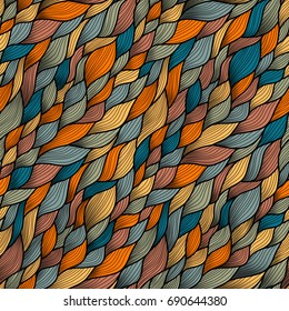 Abstract Colorful Waves Patternhighresolution Seamless Texture Stock ...