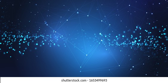 Scatterplot Matrix Elements Infographics On Dark Stock Vector (Royalty ...