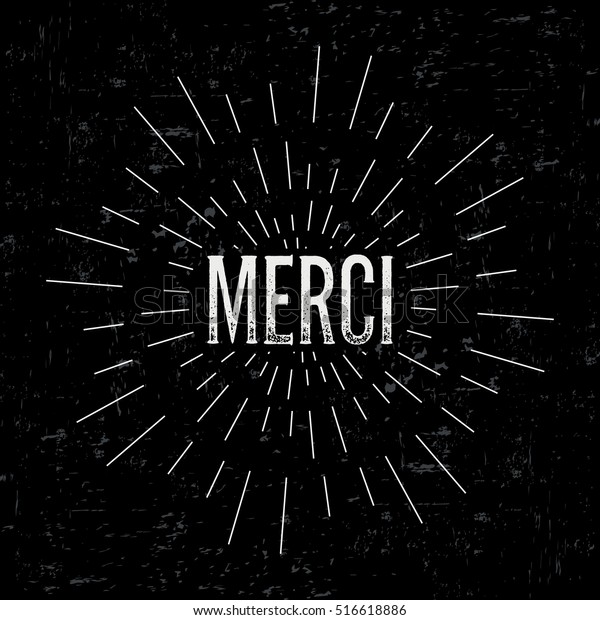 Illustration de stock de Abstract Creative Design Layout Text Merci ...