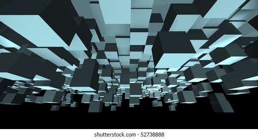 Abstract Cube Design 3d Image Stock Illustration 52738888 | Shutterstock