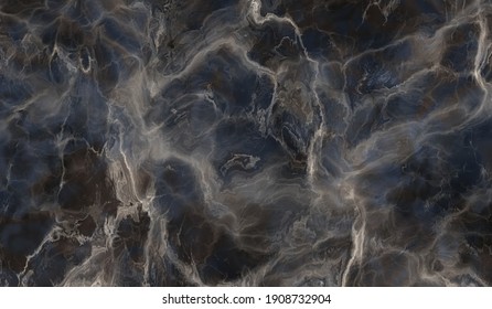 Abstract Dark Blue Brown Marble Pattern Stock Illustration 1908732904 ...