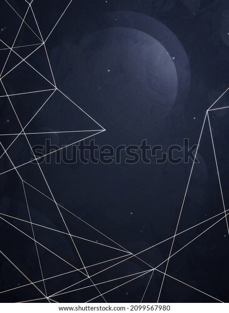 Abstract Dark Lines Shape Background Design Stock Illustration ...