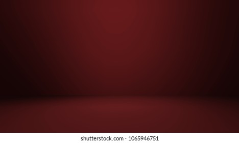 Abstract Dark Red Backgrounds Empty Room Stock Illustration 1065946751 ...