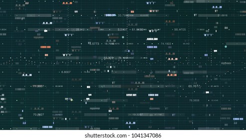 Vector Abstract Data Sorting Visualization Background Stock Vector ...