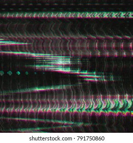 Abstract Digital Screen Glitch Effect Texture Stock Illustration ...
