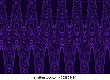 Abstract Digital Violet Background Horizontal Geometric Stock ...