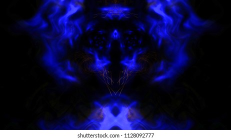 Abstract Distorted Background Unknown Creature Color Stock Illustration ...