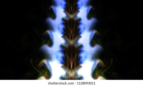 Abstract Distorted Background Unknown Creature Color Stock Illustration ...
