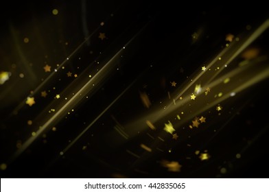 Abstract Dynamic Gold Background Stock Illustration 442835065 ...