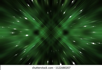 Abstract Dynamic Green Background Motion Illustration Stock ...