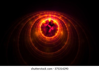 Abstract Electromagnetic Wave Background Stock Illustration 375314290 ...