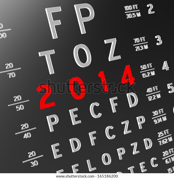 Abstract Eye Chart Background Design New Stock Illustration 165186200 ...