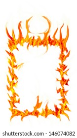 Abstract Fire Frame Stock Illustration 146074082 | Shutterstock