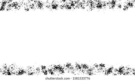 Abstract Frames Black Dust Isolated On Stock Illustration 1581533776 ...