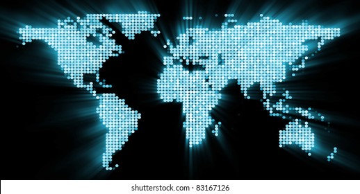 60,649 World map glow Images, Stock Photos & Vectors | Shutterstock