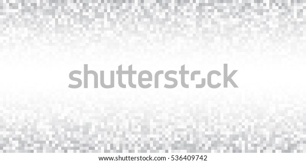 Abstract Gray Pixel Horizontal Technology Background Stock Illustration ...