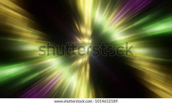 Abstract Green Gold Background Explosion Star Stock Illustration ...