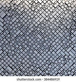 Abstract Grey Cubes Texture Background Stock Illustration 384486919 ...
