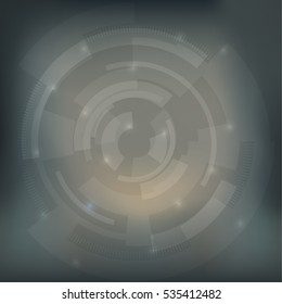 Abstract Grey Mesh Technology Background Design Stock Illustration ...