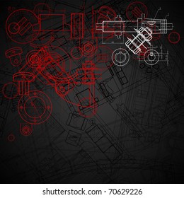 Abstract Industrial Background Vector Illustration Stock Vector ...