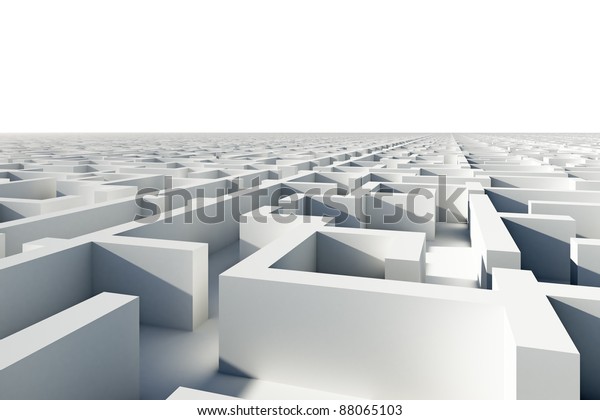 Abstract Infinity Puzzle Maze Stock Illustration 88065103 | Shutterstock