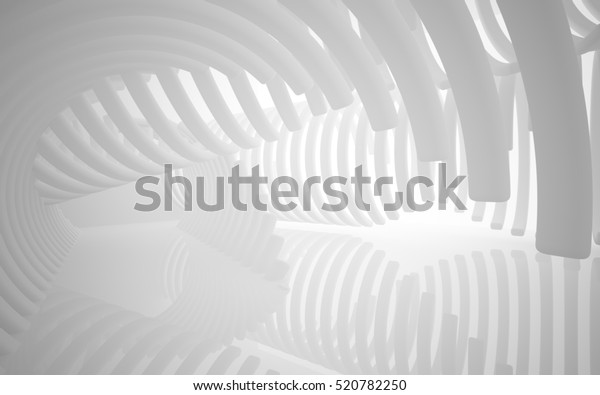 Abstract Interior Future Minimalist Style Consisting Stock Illustration ...