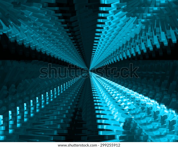 Abstract Light Blue Technology Background Use Stock Illustration ...