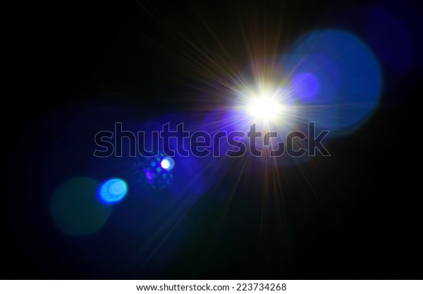 Abstract Light Flare Background Stock Illustration 223734268