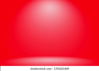 Abstract Light Red Gradient Spotlight Room Stock Illustration ...
