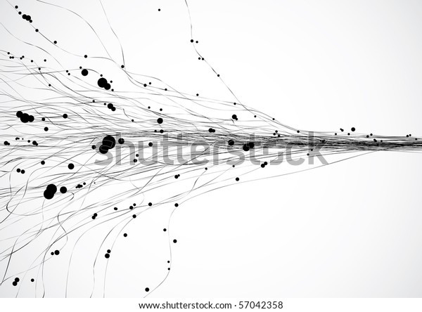 Abstract Lines Art 스톡 일러스트 57042358